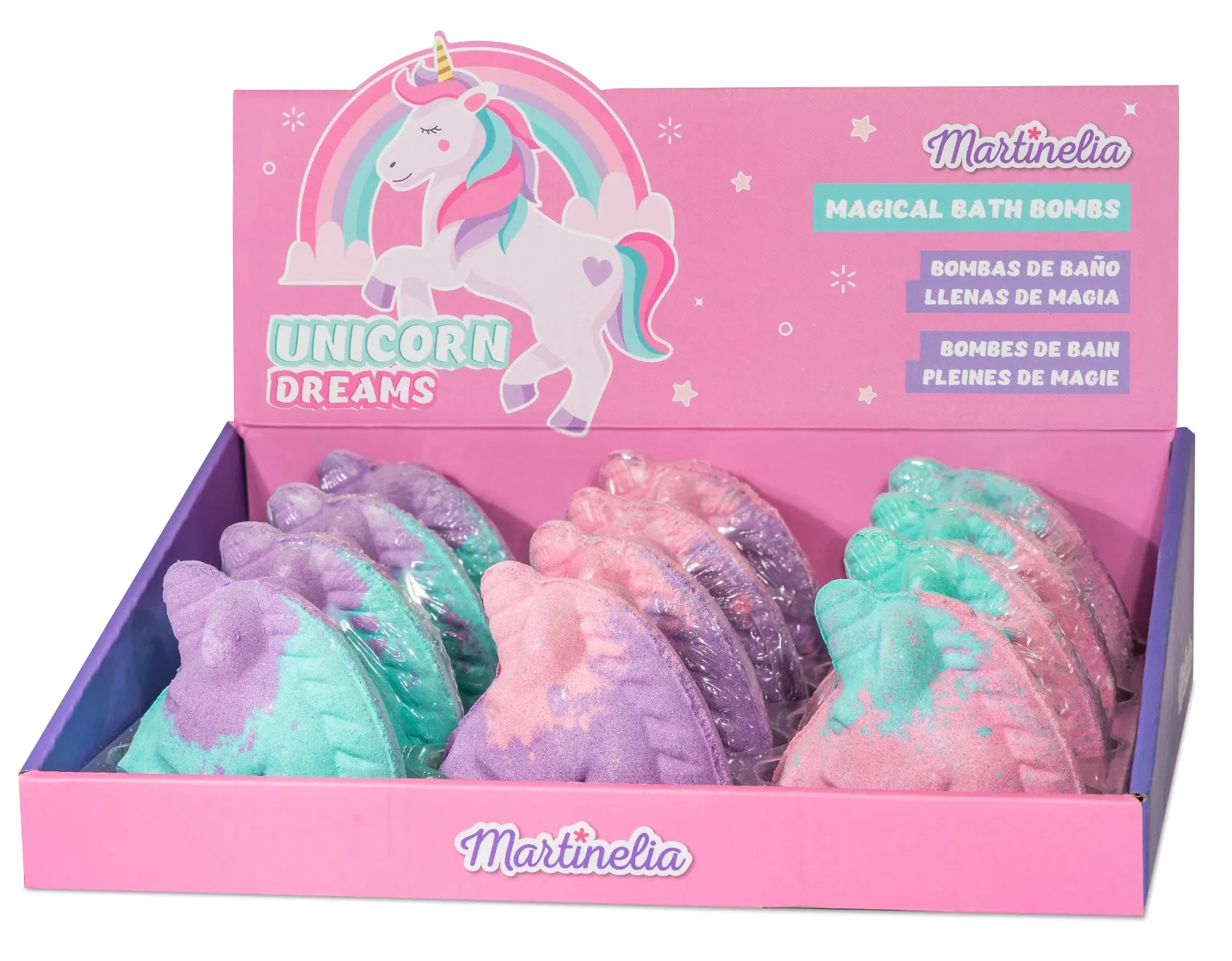Martinelia Unicorn Bath Bombs